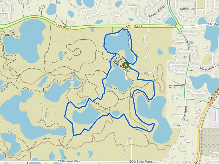 McDonough Lake, Portage Lake, & Marsh Lake loop — Lebanon Hills ...